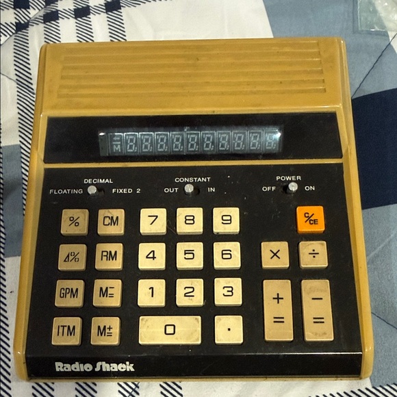 Other | Vintage Radio Shack Calculator | Poshmark